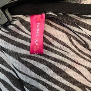Pucker Up | Intimates & Sleepwear | New Pucker Up Size 2x Zebra Print ...